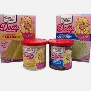 Dolly Parton | Kitchen | Dolly Parton Cake Mixes And Frosting | Poshmark